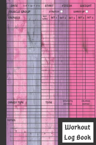 Workout Log Book: fitness log book undated workout journal | fitness ...
