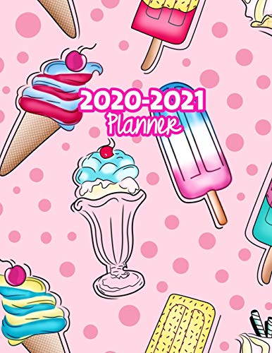 2020-2021 Planner: Two Year Calendar Organizer and Goal Journal ...