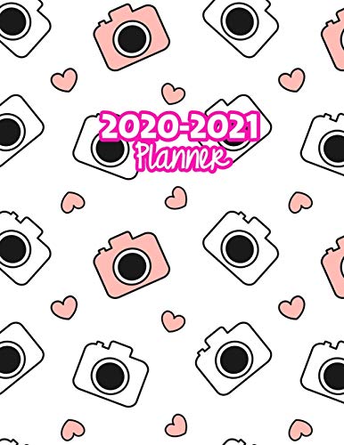 2020-2021 Planner: Two Year Calendar Organizer and Goal Journal ...