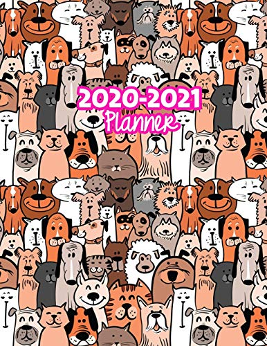 2020-2021 Planner: Two Year Calendar Organizer and Goal Journal ...
