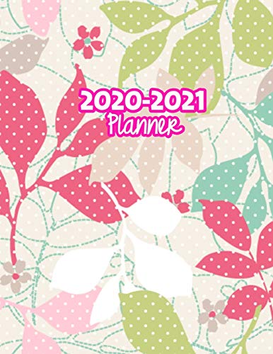 2020-2021 Planner: Two Year Calendar Organizer and Goal Journal ...
