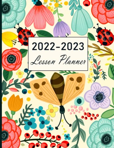 2022-2023 lesson Planner: Academic Year Plan Weekly And Monthly Teacher ...