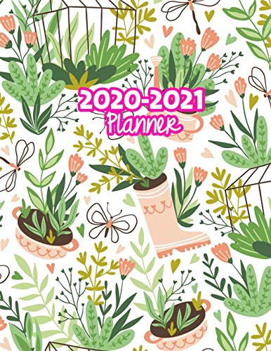 2020-2021 Planner: Two Year Calendar Organizer and Goal Journal ...