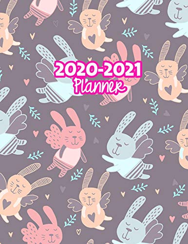 2020-2021 Planner: Two Year Calendar Organizer and Goal Journal ...