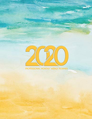 2020 Professional Monthly Weekly Planner: Professional Monthly Weekly ...