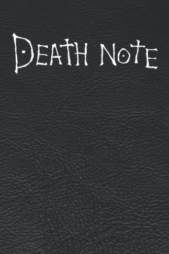 Death Note Notebook: Great Death Note with rules And Well Organized ...