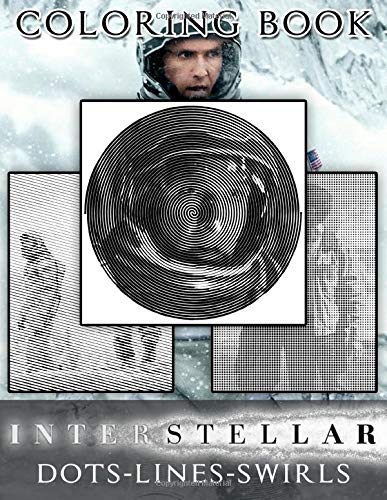 Interstellar Dots Lines Swirls Coloring Book: Interstellar Wonderful ...