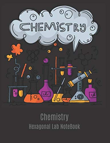 Chemistry Lab Notebook: Small Hexagonal Graph Paper - Hexagons ...