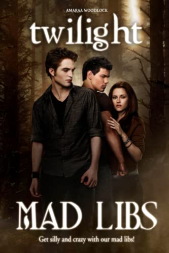Twilight Mad Libs: A Great Item For You To Not Only Relax, Relieve ...