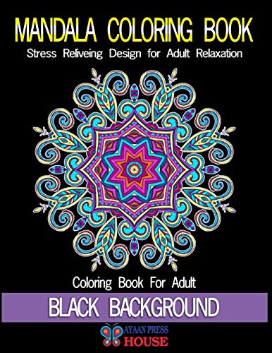 Mandala Coloring Book Stress Reliveing Design for Adult Relaxation ...