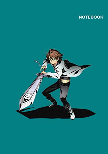 Anime Poster Akame Ga Kill notebook: College Ruled paper, 110 White ...