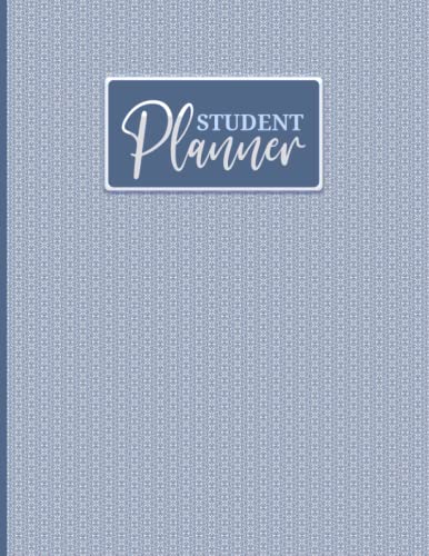 Student Planner Book: Student planner with subjects, student planner ...