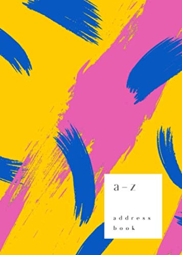 A-Z Address Book: B6 Small Notebook for Contact and Birthday | Journal ...