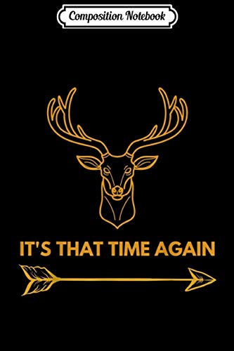 Composition Notebook: Deer Hunting Bow Game Animals by Archery Arrow ...