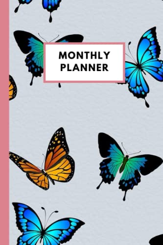 Monthly Planner: Large Two Year Planner - Monthly Planner With Space ...