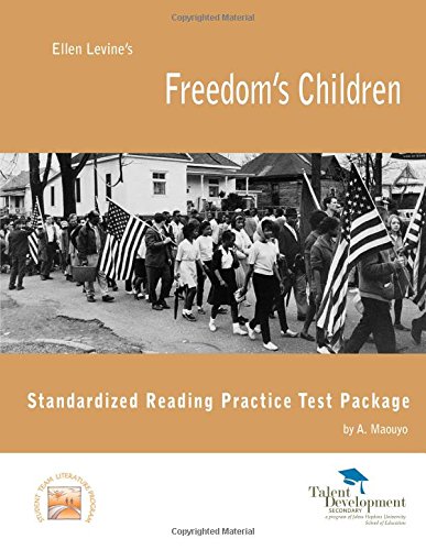 Freedom's Children Standardized Reading Practice Test Package by A ...