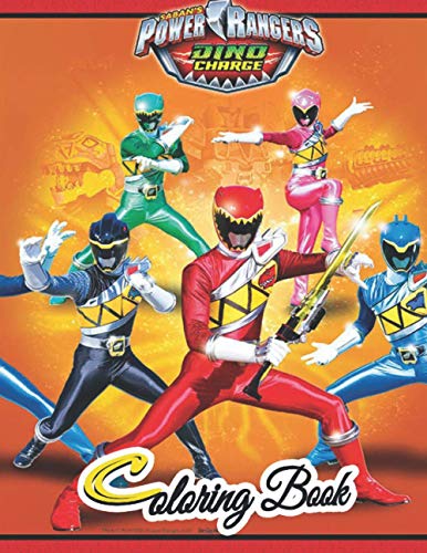 Power Rangers dino charge coloring book: Power Rangers Colouring Book ...