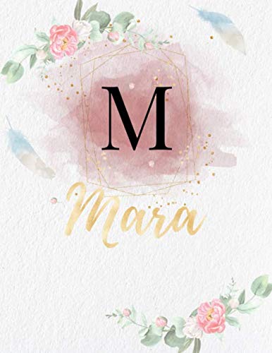 Mara: Personalized Writing Journal / Notebook for Girls and Women ...