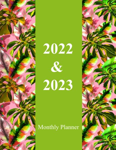 2022-2023 Monthly Planner: 2 Year Monthly Planner Calendar Organizer ...