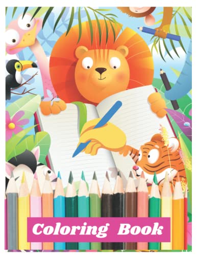 Coloring Book: Coloring pages, simple picture coloring books for ...