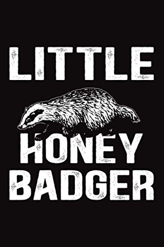 Little Honey Badger: Funny Honey Badger Animal Composition Notebook 110 ...