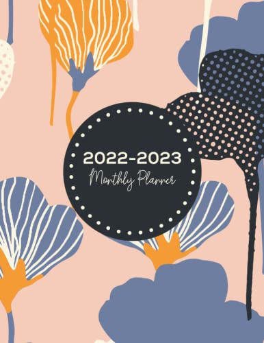 2022-2023 Monthly Planner: 2-Year Monthly Planner Calendar January 2022 ...