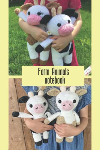 Farm Animals Notebook: Notebook|Journal| Diary/ DotGraph - Size 6x9 ...