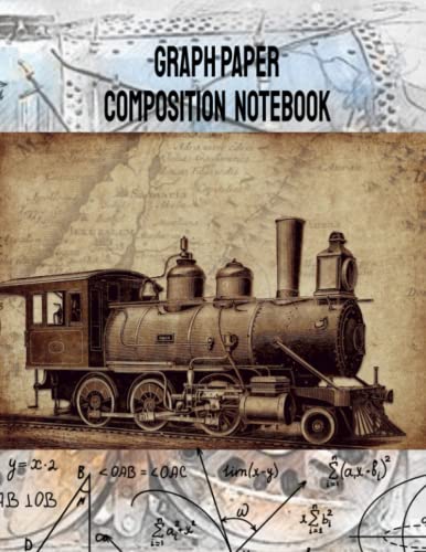 Graph Paper Composition Notebook: Grid Paper Notebook, Quad Ruled, (4x4 ...