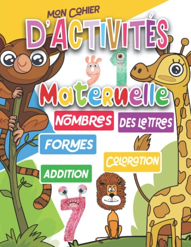 Mon Cahier D'activitie Maternelle: Toute Petite Section de Maternelle 2 a 3ans | pour apprendre ...