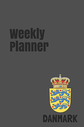 Weekly Planner: Denmark calendar organizer agenda for 2020 by Homeland ...