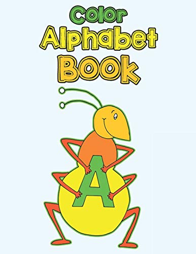 color alphabet book: A to Z Alphabet coloring books for kids, children ...
