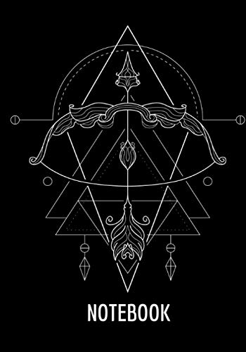 Notebook: Astrology logbook, astrological sign Sagittarius, daily ...