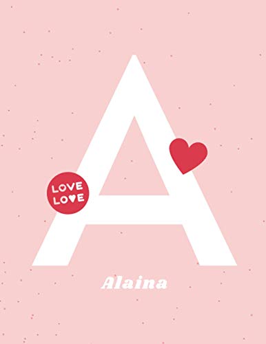Alaina - Personalized Cover Notebook With Name For Women And Girls ...