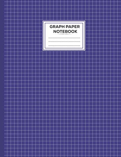 Graphing Notebook: Graph Paper Notebook, 4x4 Graph Ruled Paper by ...