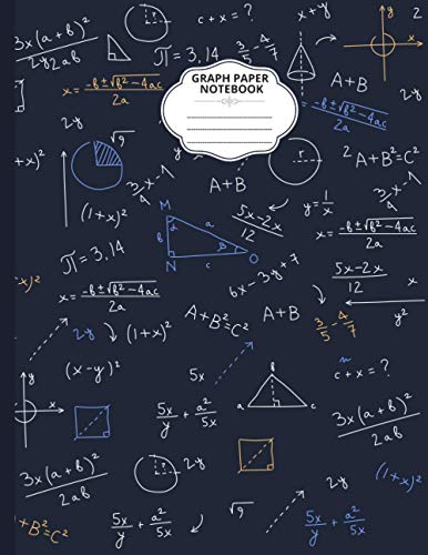 Graphing Notebook: Graph Paper Notebook, Composition Graph Notebook ...