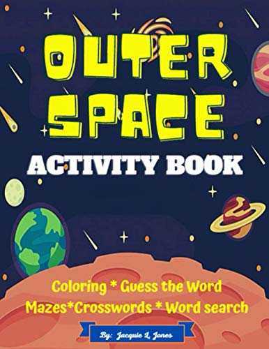 Outer Space Activity Book: Word and Coloring Activities for Children by ...