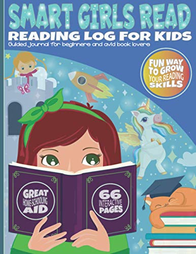 Smart Girls Read Reading log for kids:: Guided journal for beginners ...