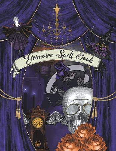 Grimoire Spell Book: Magical Blank Journal for The Apprentice Wizard ...