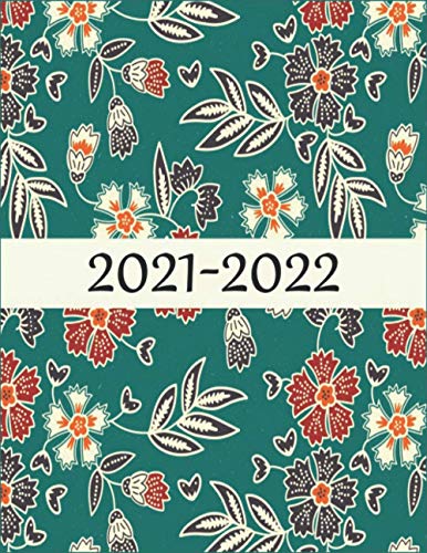 2021-2022: Planner Two Year Weekly Monthly Calendar Schedule Organizer ...