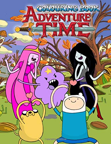 Adventure Time Colouring Book: Colouring Books for Kids Ages 4 -12 by ...