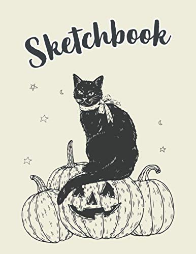 Sketchbook: Halloween Sketch Book For Drawing, Writing, Painting ...