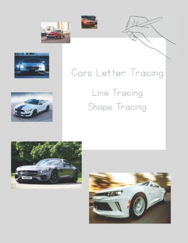 Cars Letter Tracing: Letter Tracing with Cars for Boys - Practice for ...