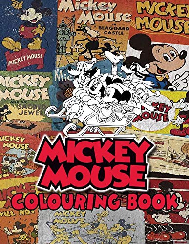 Mickey Mouse Colouring Book: Wonderful book for Disney and Mickey Mouse ...