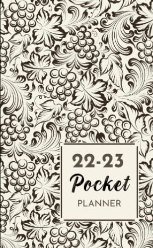 2022-2023 Pocket Planner: Two year Monthly Calendar Planner January ...