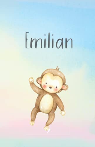 Emilian: DIN A5 • Punkteraster 120 Seiten • Individueller Kalender ...