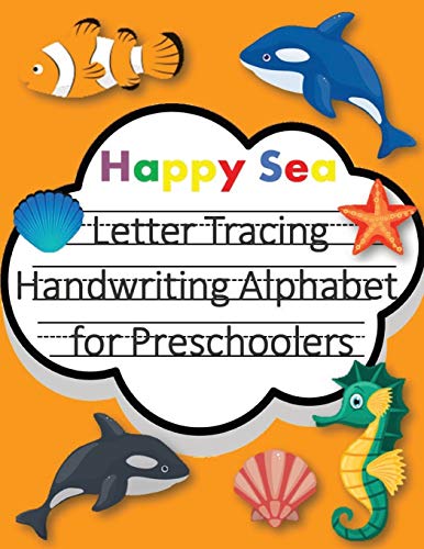 Happy Sea Letter Tracing Book Handwriting Alphabet for Preschoolers ...