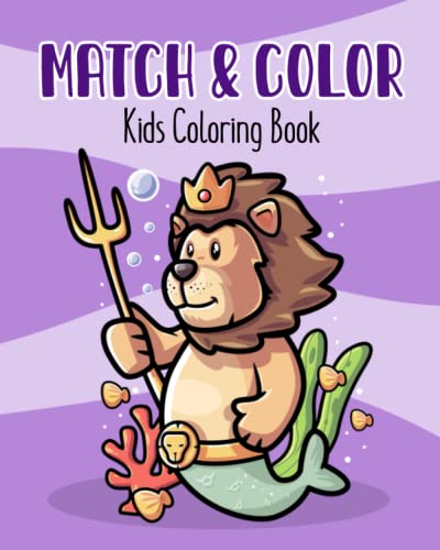 Match & Color: Kids Coloring Book by JPJ Publications | Goodreads