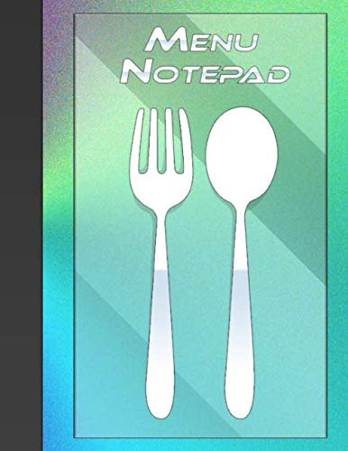 Menu Notepad: Nutrition Program, Diet Book, Shopping List And Daily ...