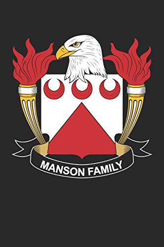 Manson: Manson Coat of Arms and Family Crest Notebook Journal by Manson ...