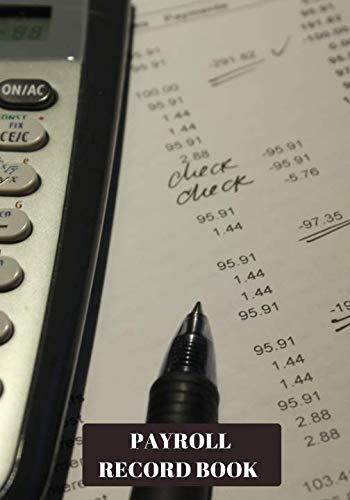 Payroll Record Book: Payroll Accounts and Bookkeeping Record Book ...
